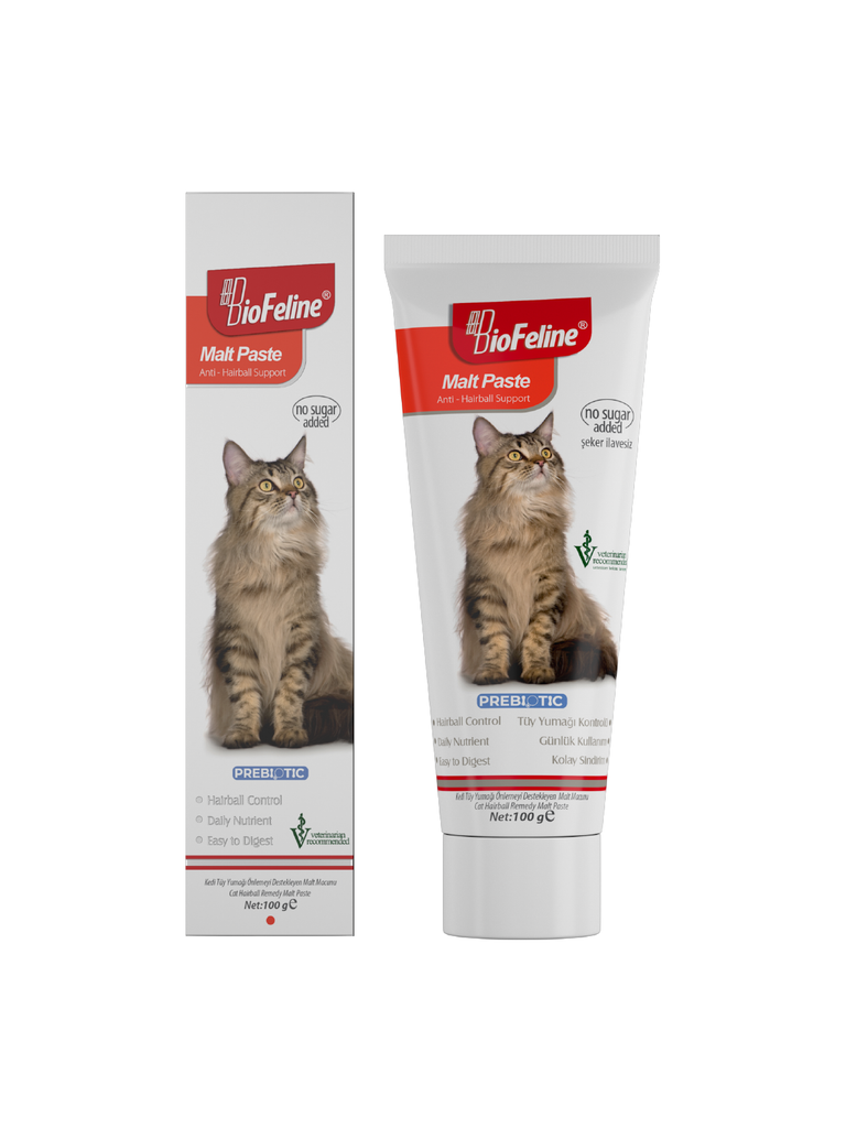 Malt Paste 100g & Plus+B For Cats 50ml – Biofeline